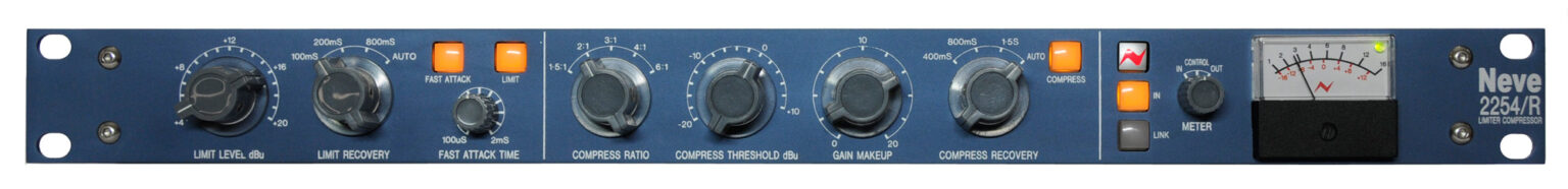 2254/R Mono Limiter/Compressor - AMS | Neve