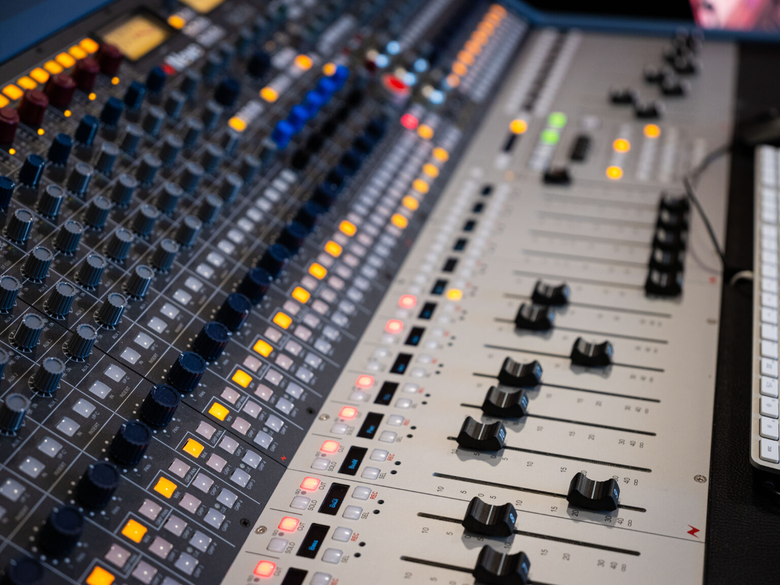 Newcastle University adds Motorised Faders to its Neve 8424 Console ...
