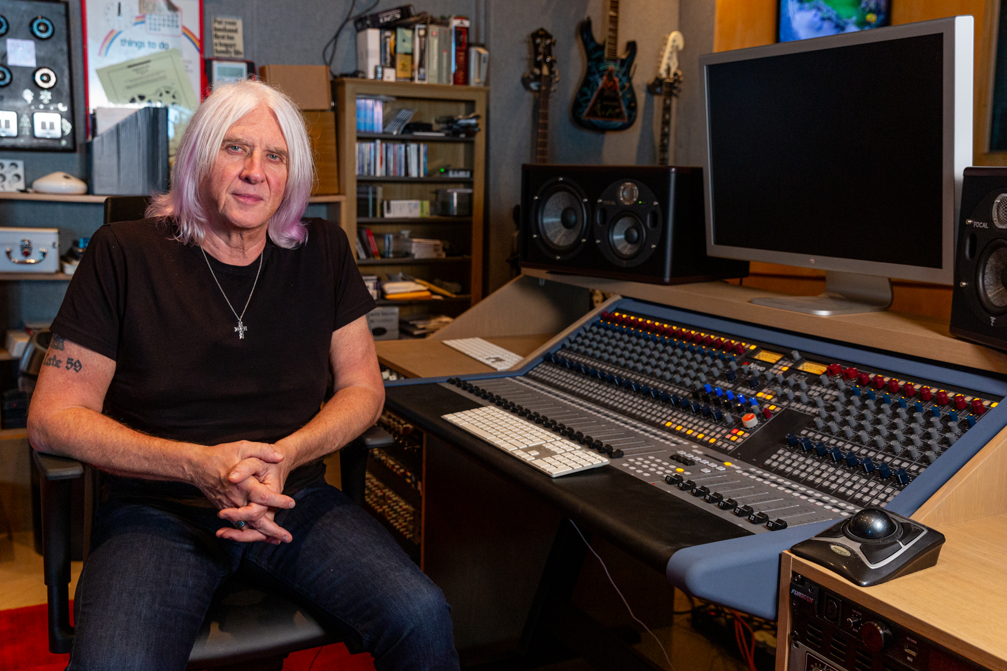 Inside the Home Studio of Def Leppard's Joe Elliott - AMS | Neve