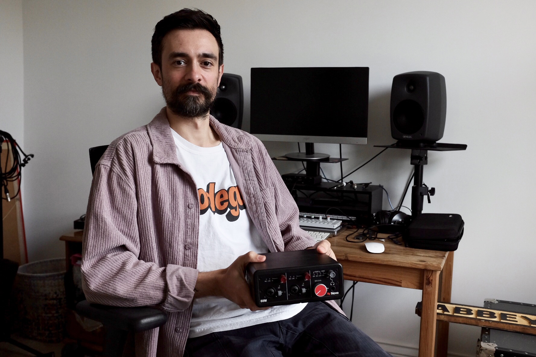 88M captures the moment for Bastille's Kyle Simmons - AMS | Neve