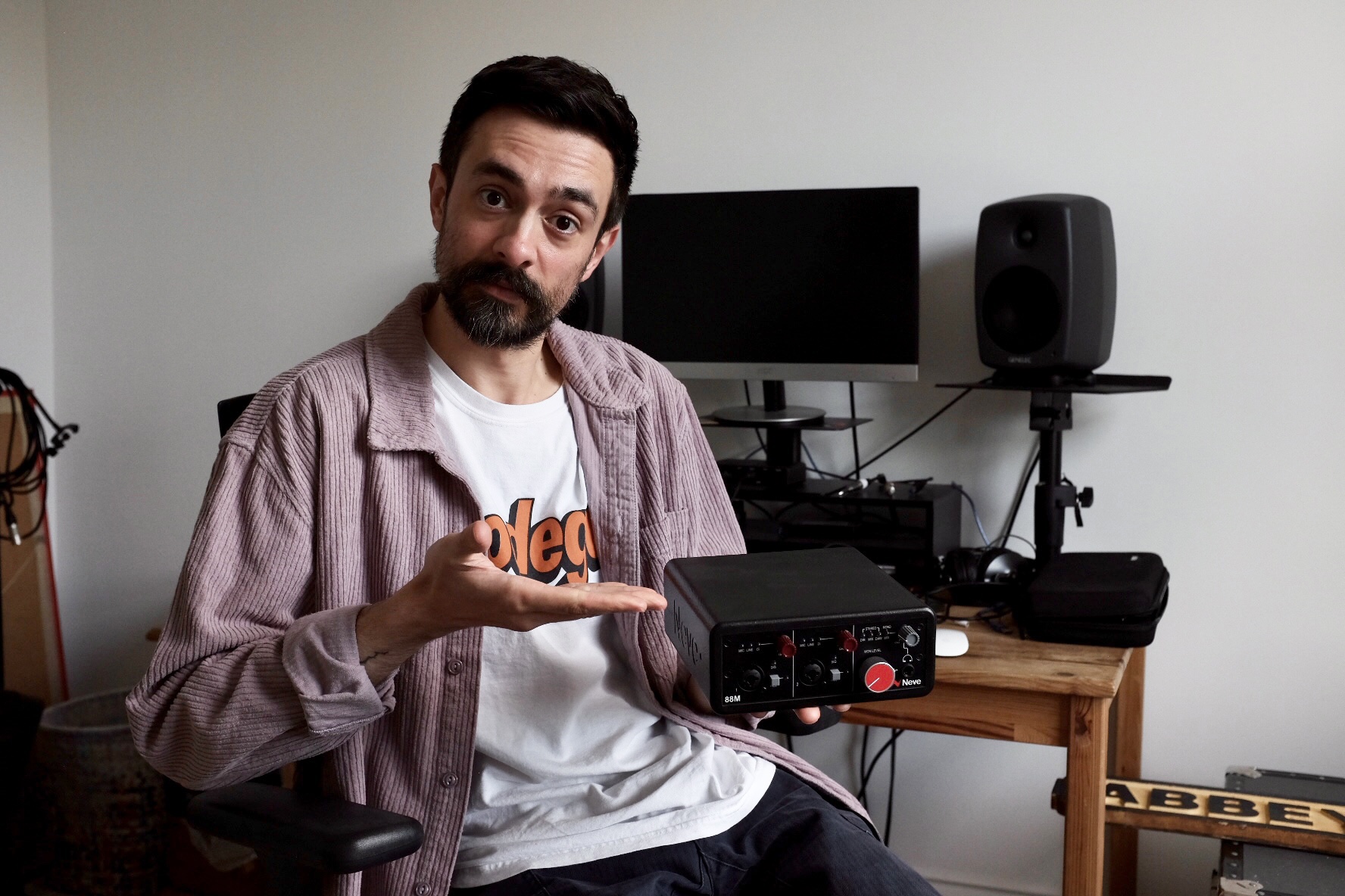 88M captures the moment for Bastille's Kyle Simmons - AMS | Neve